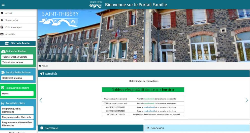 Mairie de Saint-Thibéry - site officiel